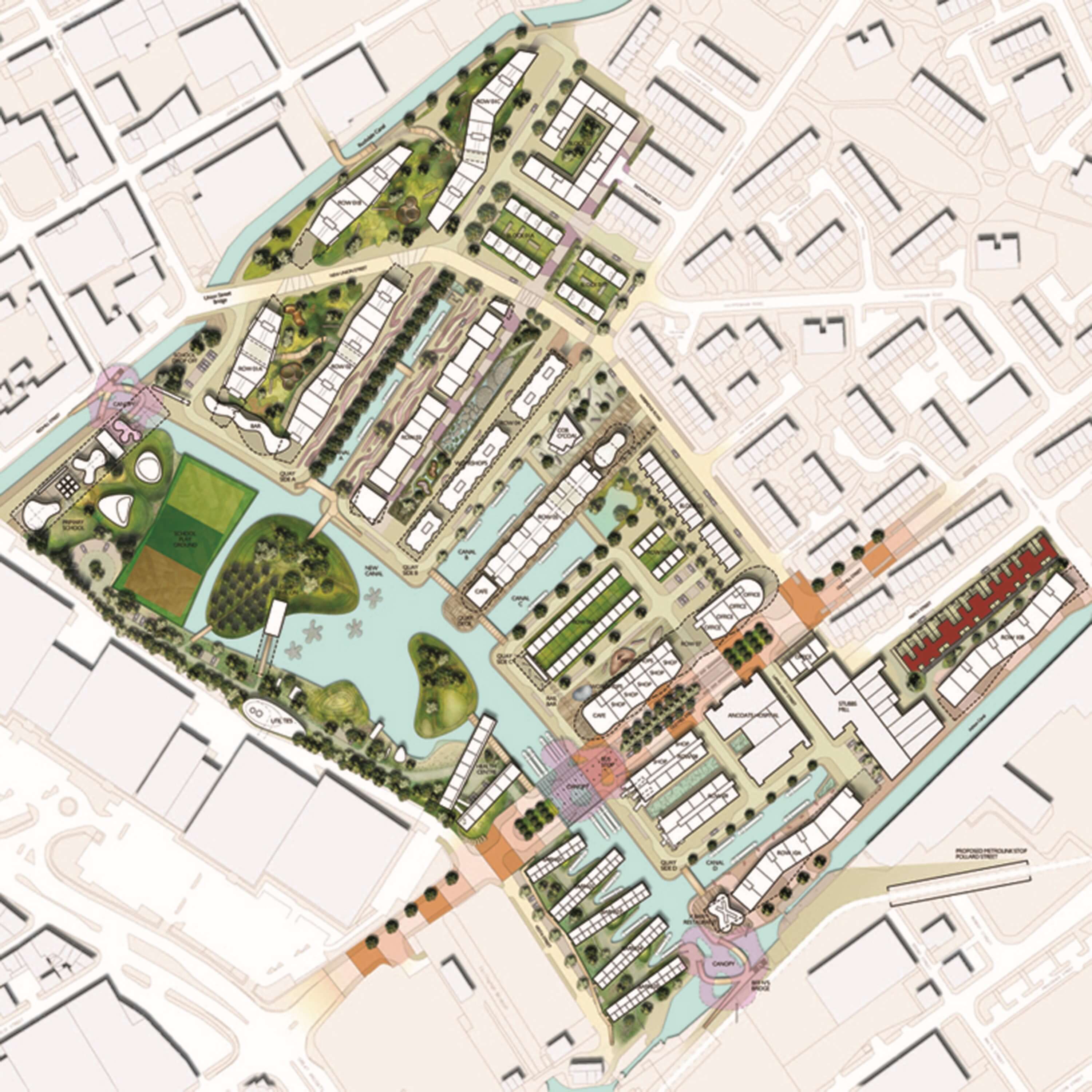New Subdivision Master Plan Urban Projects – Arab Urban Development